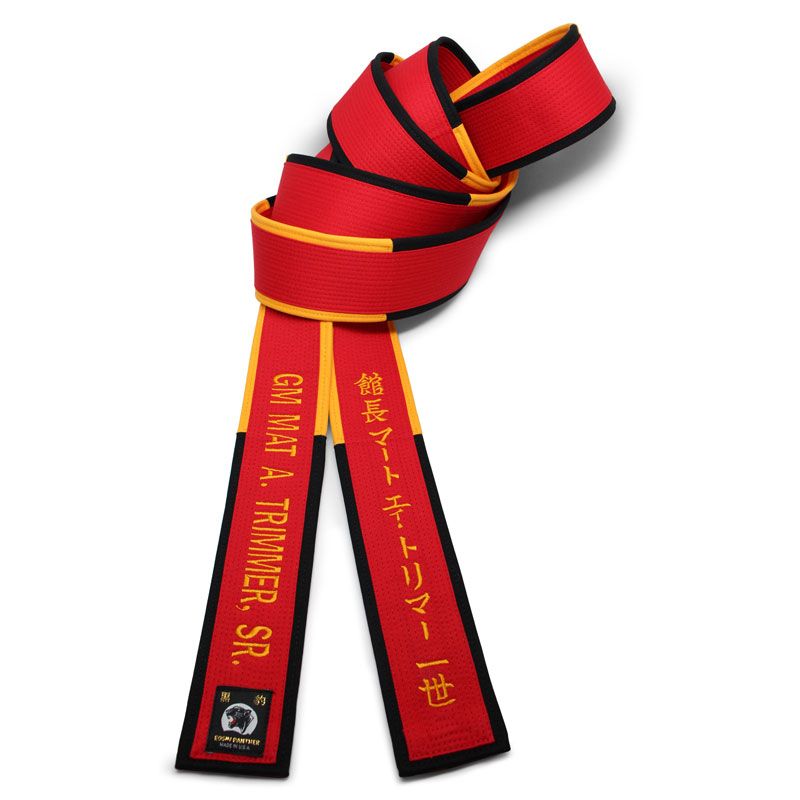 Master Shihan Belts – Eosin Panther USA