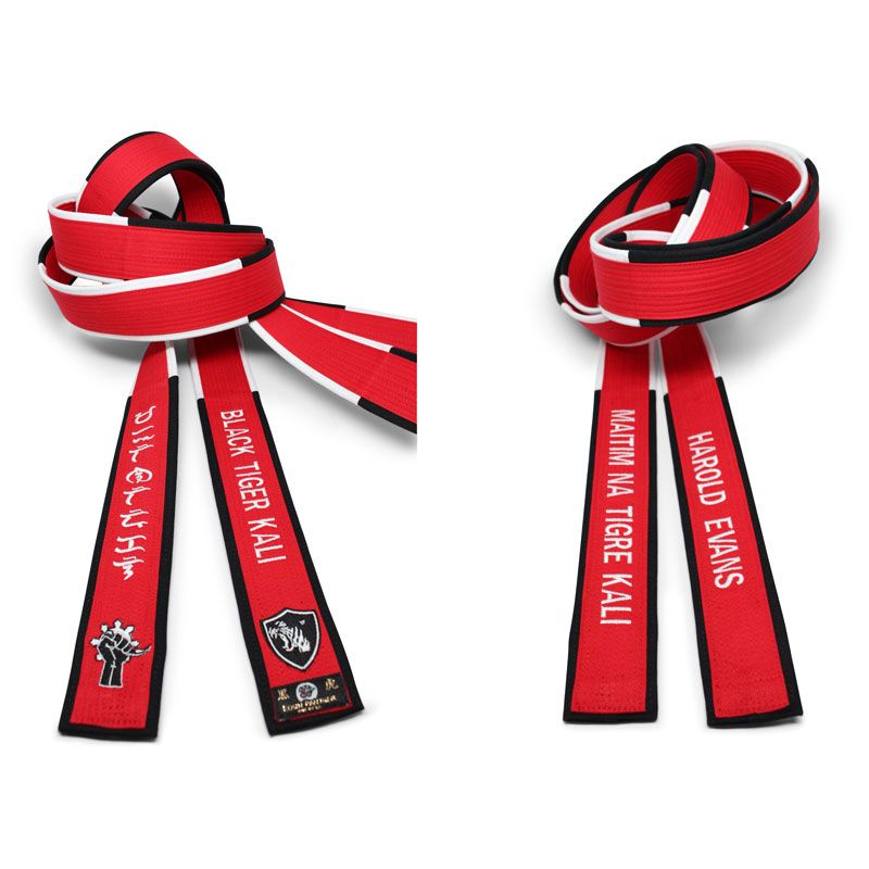 Master Shihan Belt (Red With B&W Border) – Eosin Panther USA