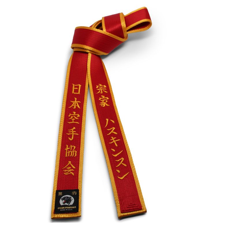 Red with Gold Border – Eosin Panther USA