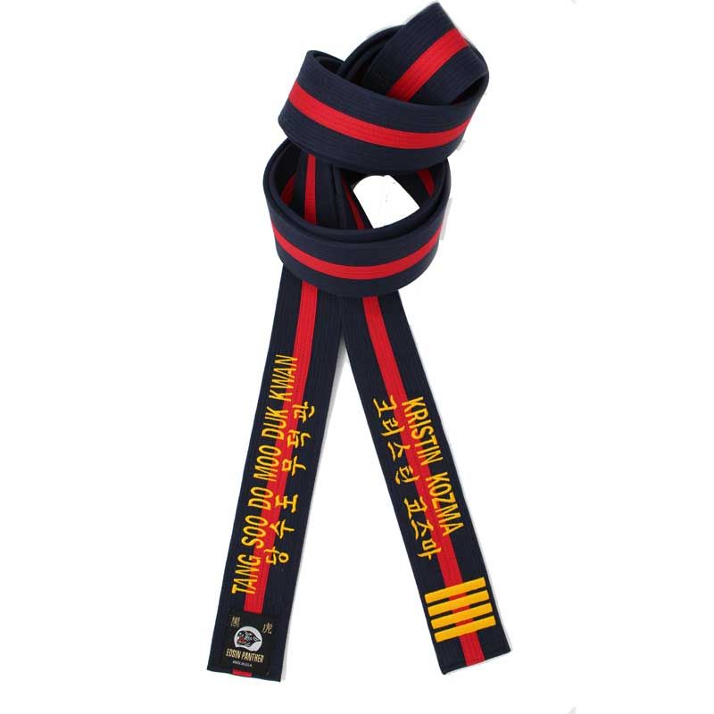 Tang Soo Do Master Belt [TM1] – Eosin Panther USA